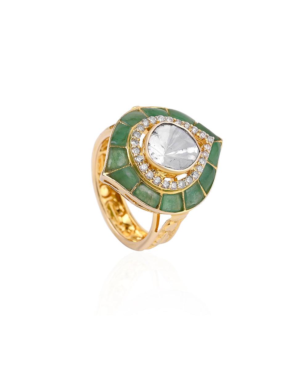 Emerald Treasure Ring – AMARIS