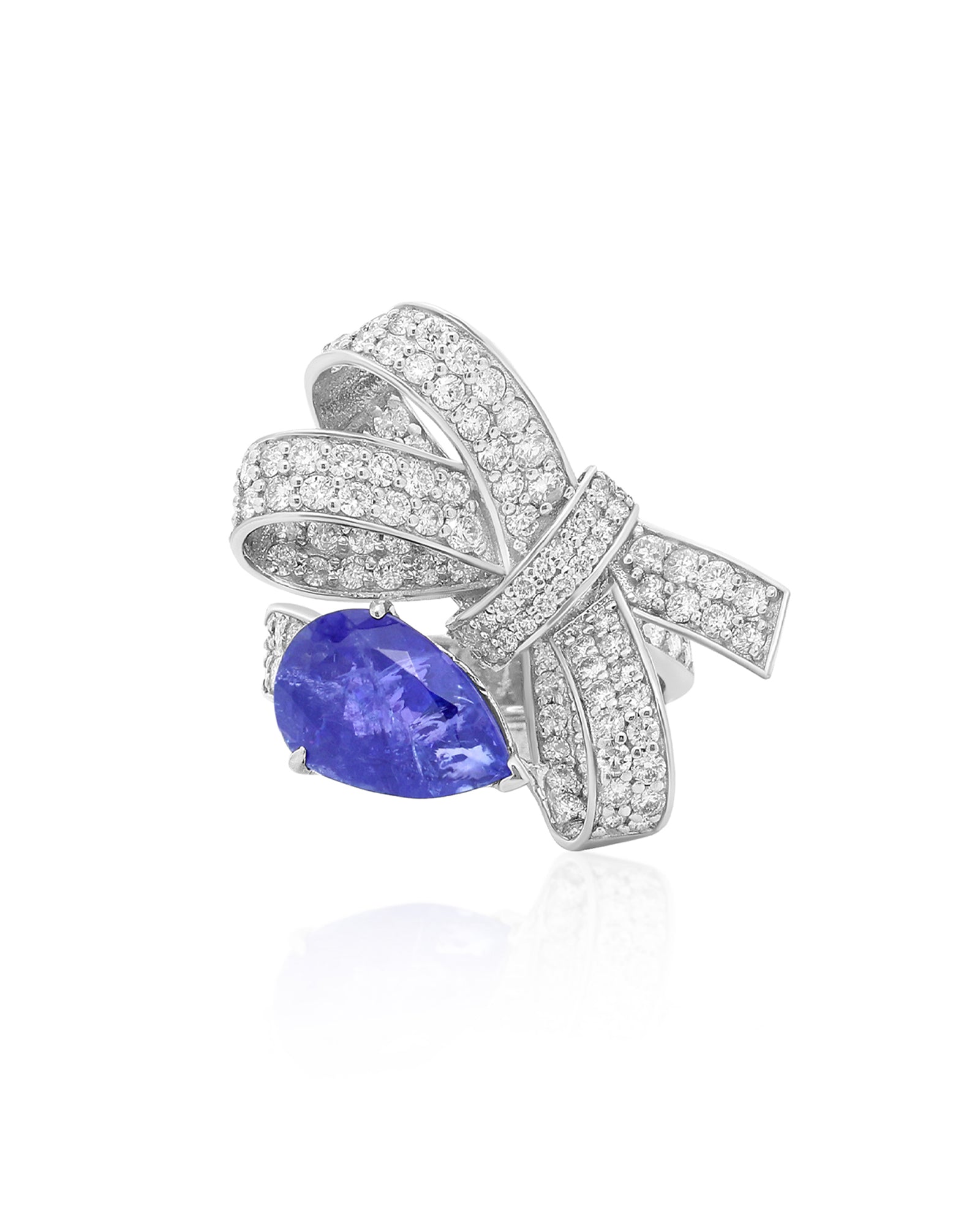 Tanzanite Bow Ring – AMARIS